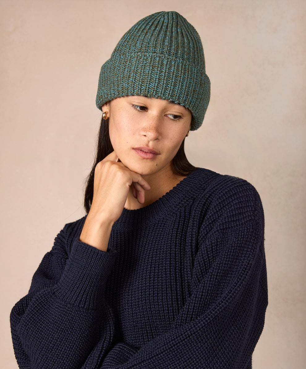 Zinnia Chunky Knit Hat IrelandsEye Knitwear