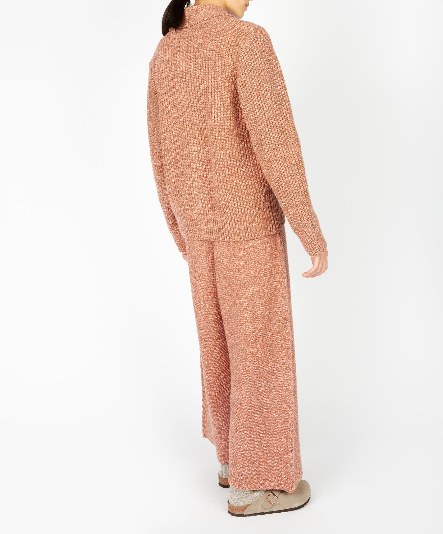 Robin Shawl Cardigan Cedar Marl | Ireland's Eye Knitwear – IrelandsEye ...