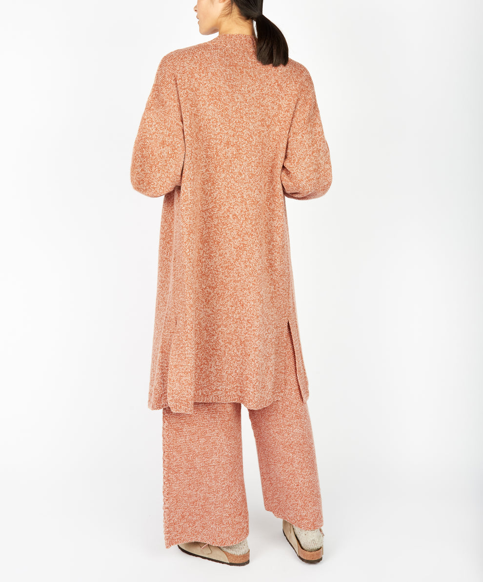 Raven Jersey Cardigan Cedar Marl | Ireland's Eye Knitwear – IrelandsEye ...