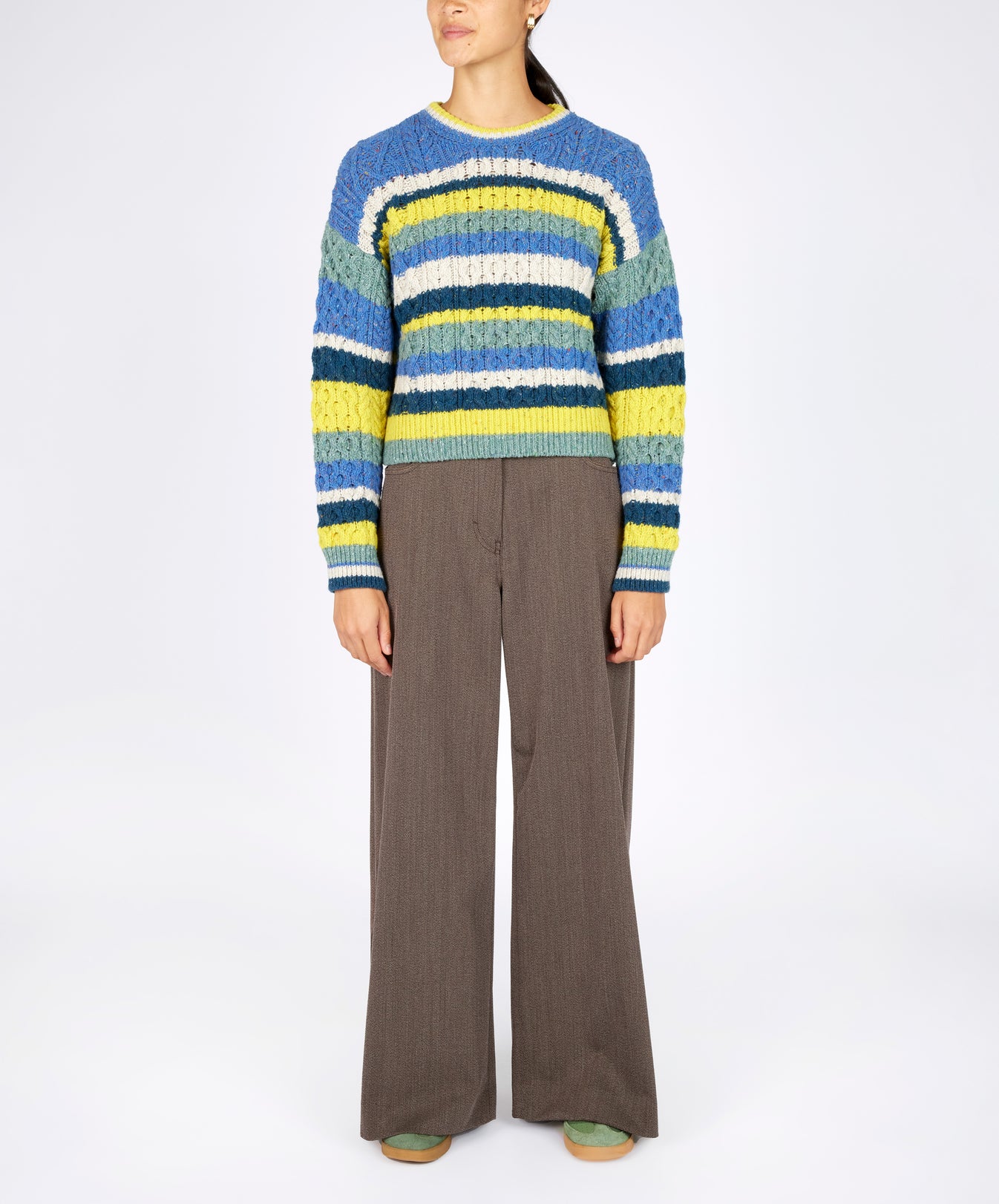 Maya Multi-Coloured Sweater Marina IrelandsEye Knitwear