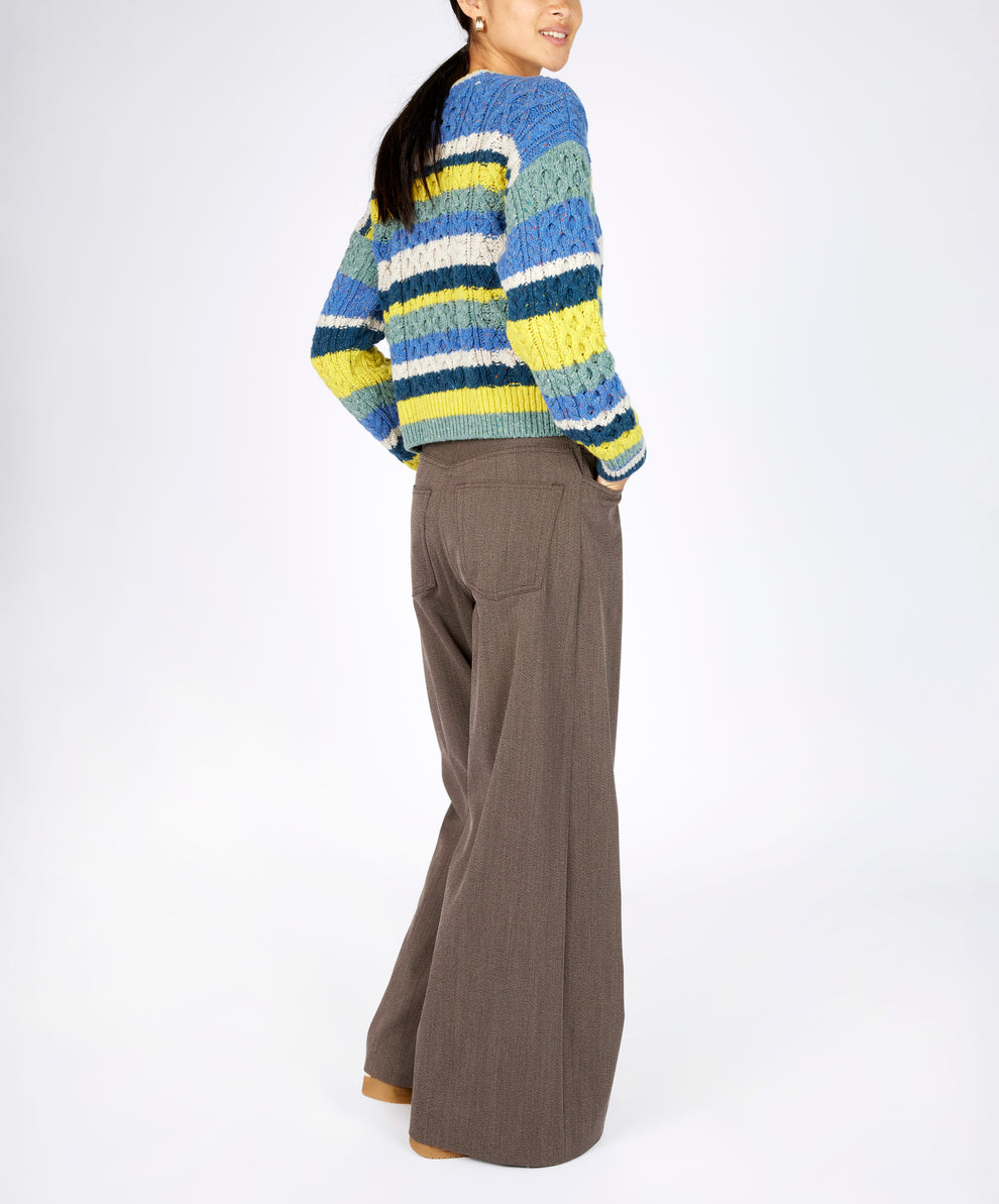 Maya Multi-Coloured Sweater Marina IrelandsEye Knitwear