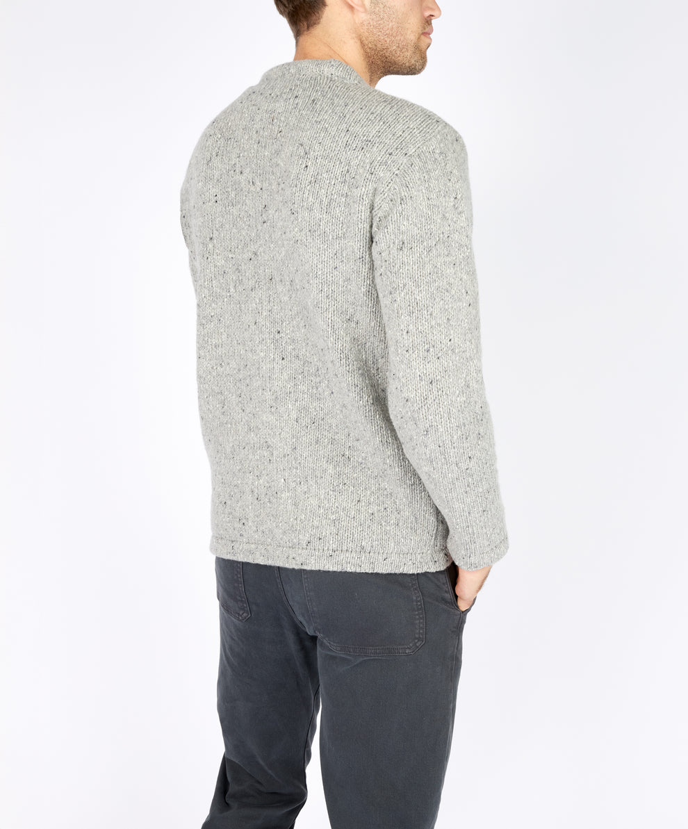 Stoneridge Sweater Light grey – IrelandsEye Knitwear